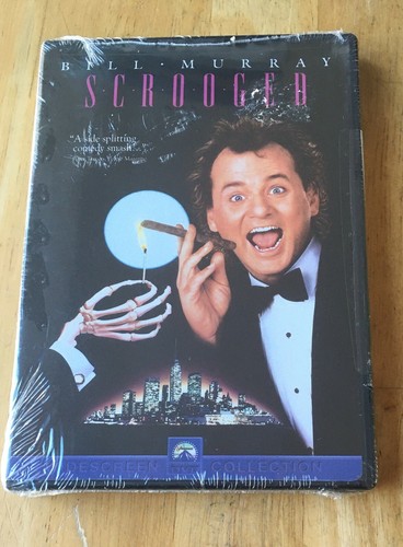 Scrooged with Bill Murray - DVD (New/Unopened) | eBay