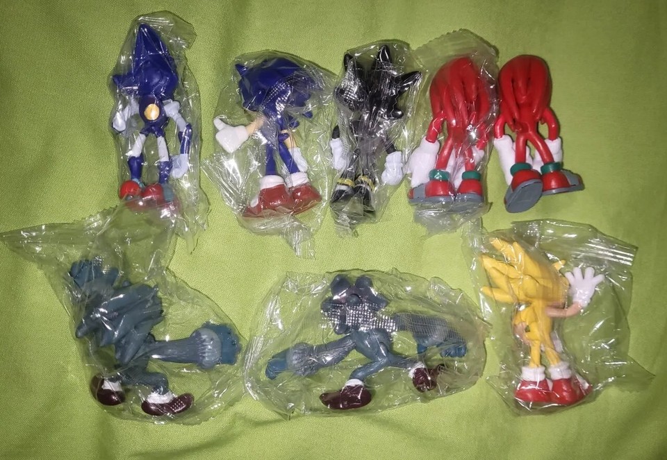 Sonic the Hedgehog Knuckles KO Knockoff Bootleg Mini Figure Toy Lot | eBay
