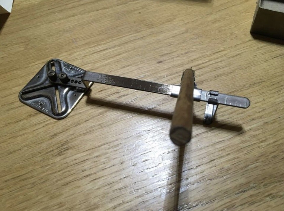 RARE Boxed Victor Ellipse-O-Graph Ellipse Compass Ellipsograph | eBay