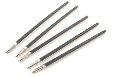 Black Ink Ballpoint Pen Refill Reception Ball Refills Standard size ...