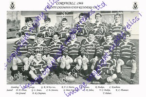 CORNWALL 1969 - COUNTY CHAMPIONSHIP RUNNERS-UP RUGBY TEAM PHOTOGRAPH | eBay