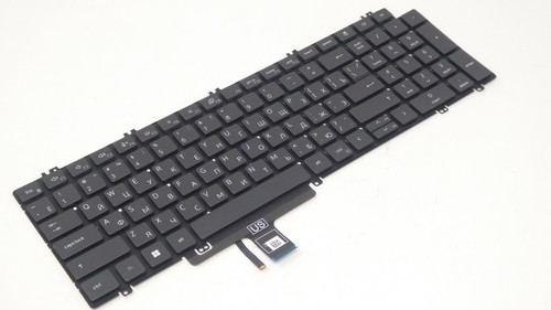 Dell Latitude 5520 5540 Precision 3560 3580 RUSSIAN Backlit Keyboard ...