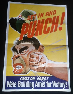 1942 WW2 USA AMERICA JAPAN GENERAL TOJO FLAG ARMY PACIFIC WAR ...