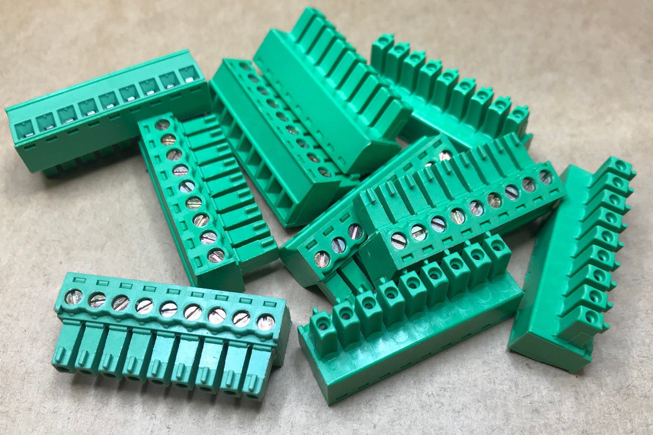 50 X EC381V-09P DINKLE TERM BLOCK PLUG 9WAY | eBay