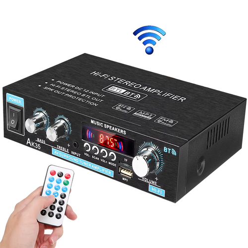 AK35 400W+400W 110-240V Mini Digital Home Car Audio Amplifier Car ...