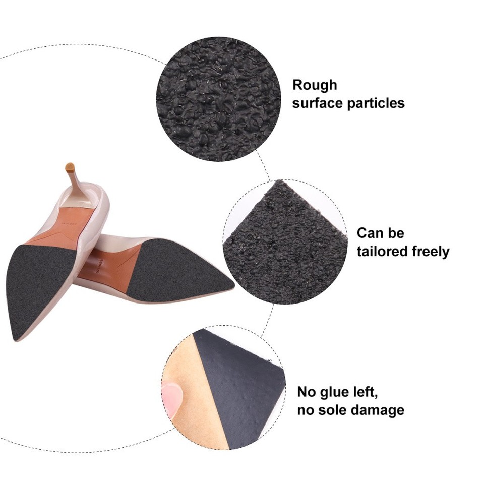 Sole Protector Heel High Protectors Anti-Slip Stickers Shoes Pads ...