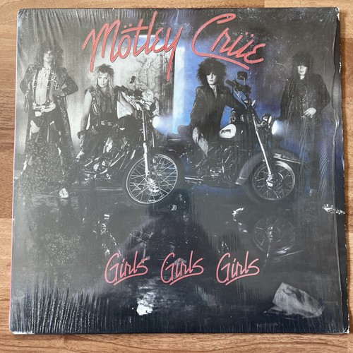 Motley Crue- Girls Girls Girls -LP Record 1987 Original Elektra 60725 ...