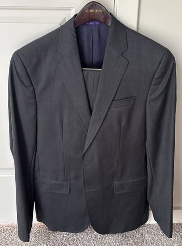 Ted Baker Jay Trim Fit Suit Gray 40R great condition | eBay