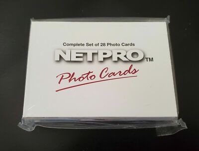 2003 NetPro Complete Photo Card Set Federer Nadal Serena RC - Sealed ...
