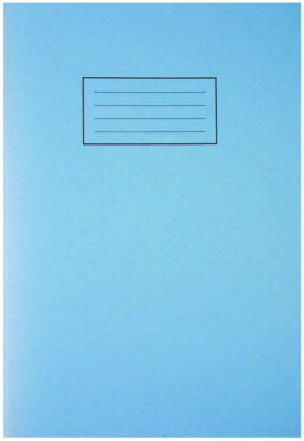 A4 EXERCISE BOOK, 80 PAGES, BLUE, PRODUCT RANGE LINED EXERCISE BOOK ...