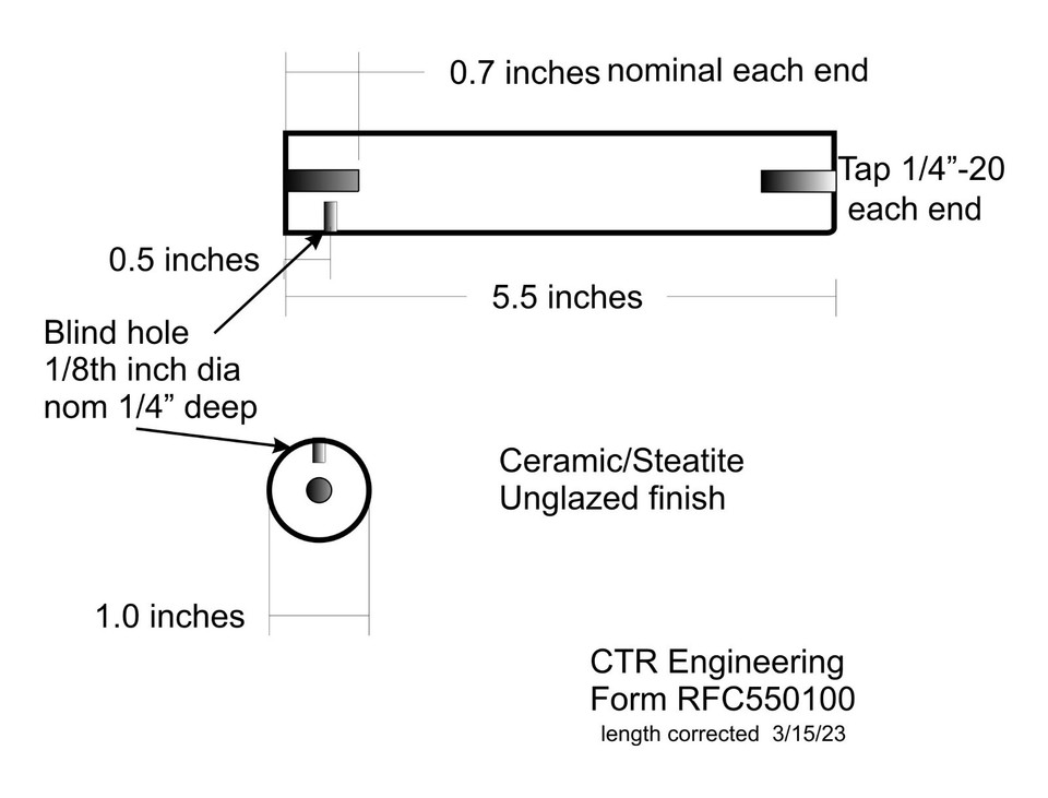 RFC-245 RF Plate Choke from Original Designer FP-239 Ameritron 10-15139 ...