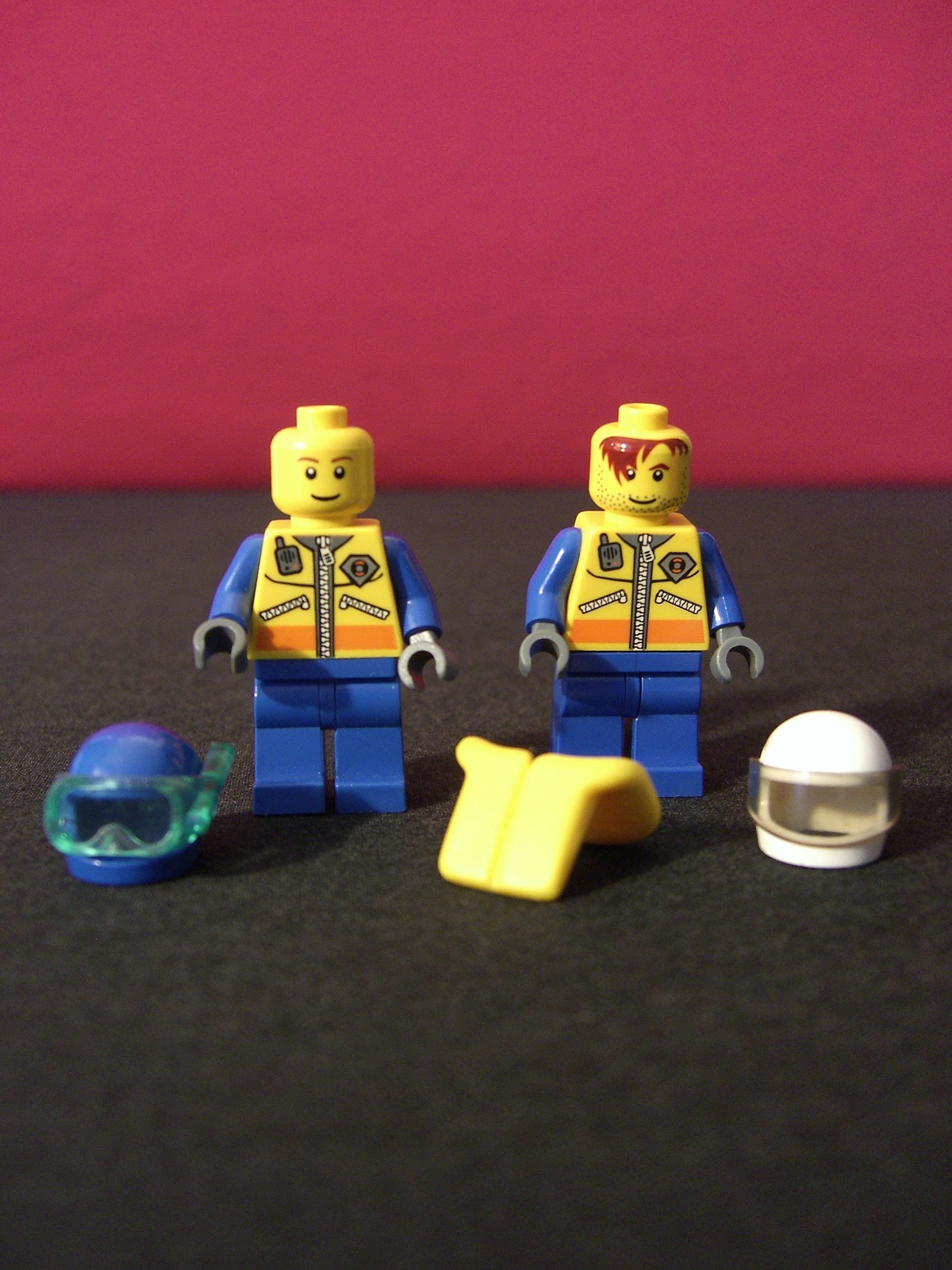 Lego Rescue Boat with 2 Divers / Whitewater River Rafting | eBay