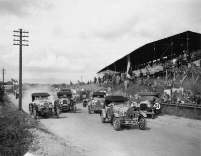 400-Mile Rac Tourist Trophy Race Held At County Down 1928 Motor Racing ...