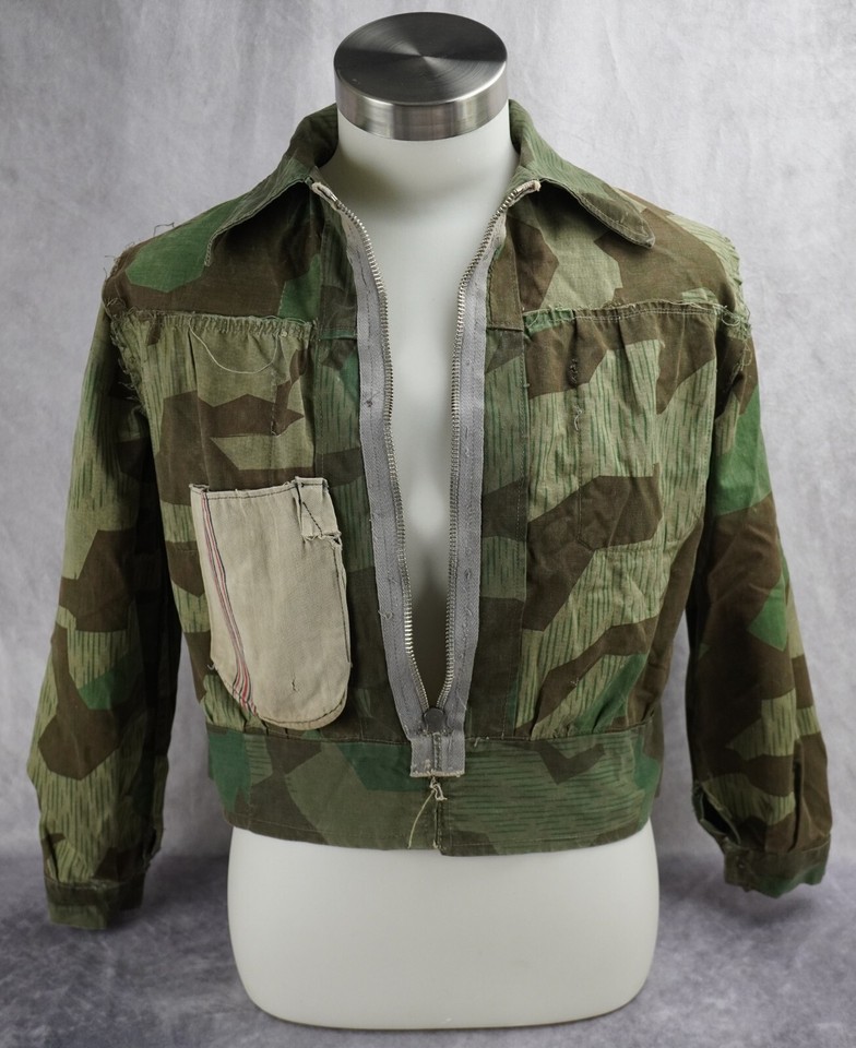WW2 German splinter Camo jacket tunic field Heer wehrmacht US vet ...