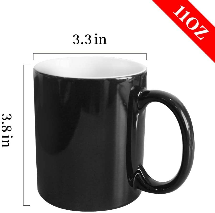24pcs 11OZ Plain Sublimation Color Changing Mugs Magic Cup Full Color ...
