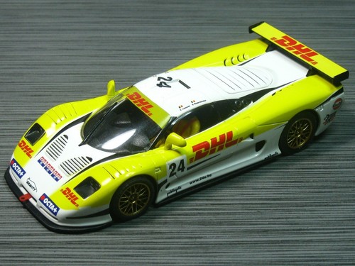 SLOT CAR Ninco Mosler MT900R DHL Ferrari McLaren GTS Class Daytona 1/32 ...