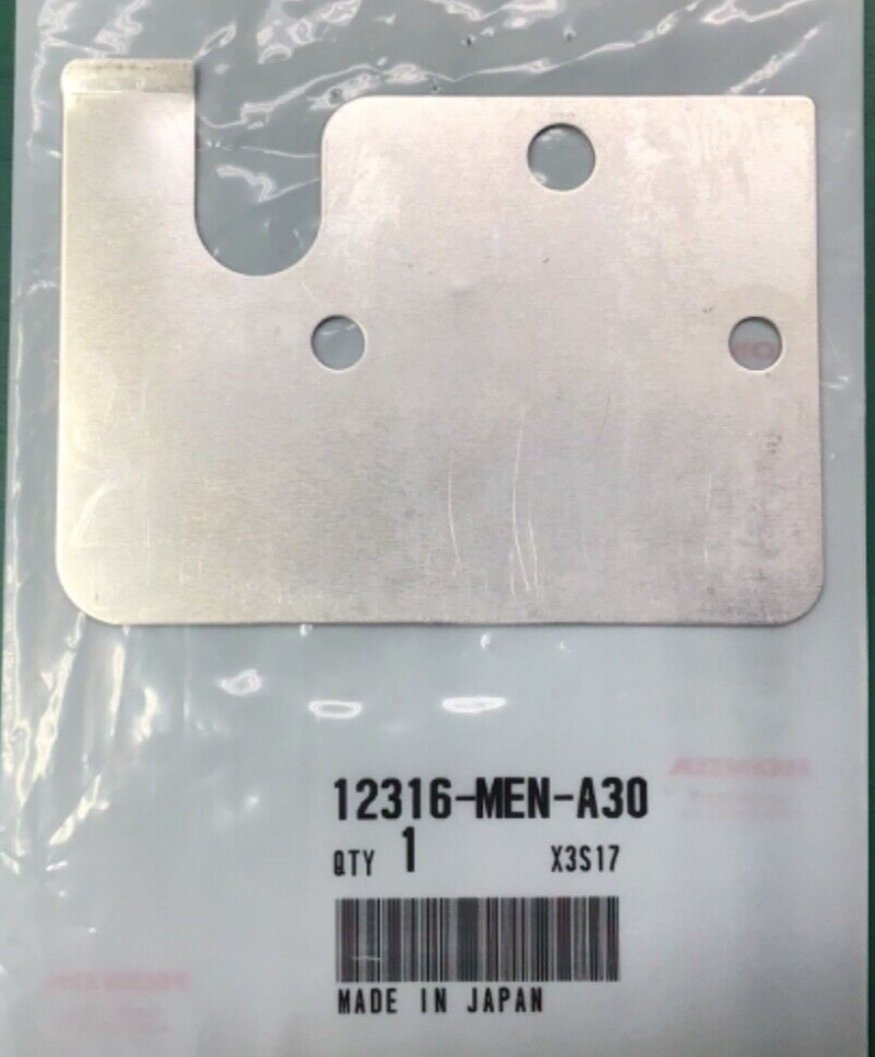 PLATE, BREATHER; OEM HONDA NOS P/N 12316-MEN-A30 FITS: SEE FITMENT ...