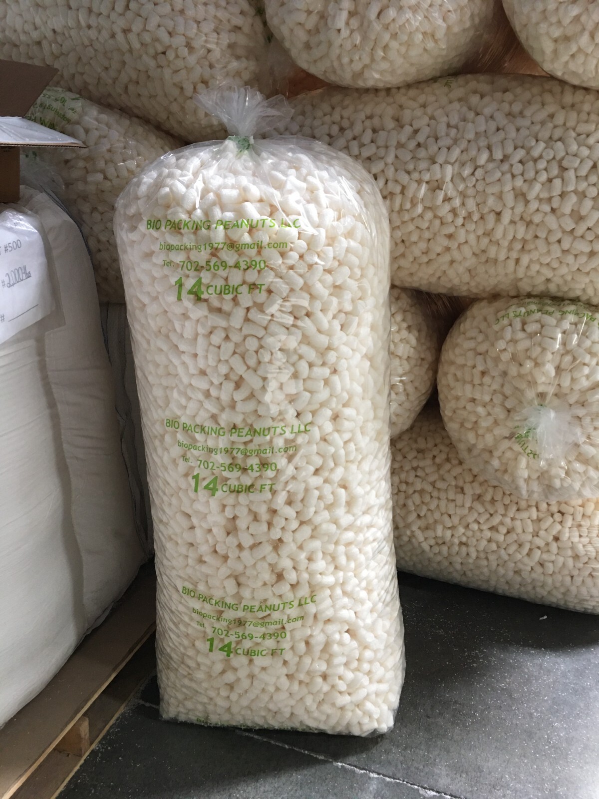Bio Packing Peanuts 14 Cubic Feet Bag Local Pick Up ONLY | eBay