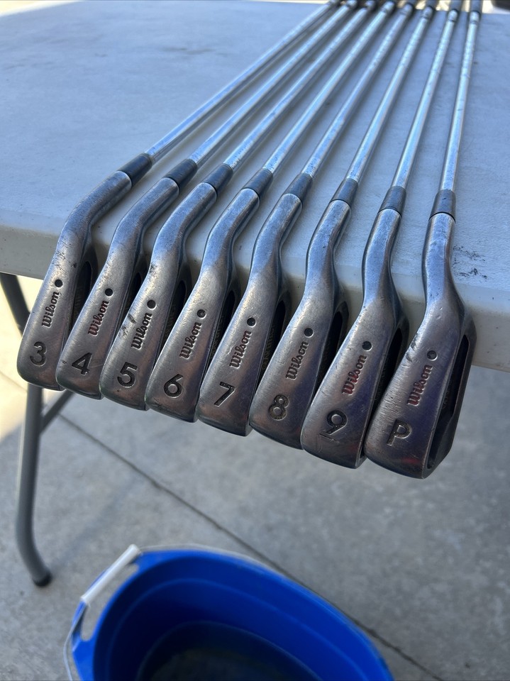 Wilson 1200 TN Gear Effect Iron Set 3-PW Stiff Flex RH | eBay