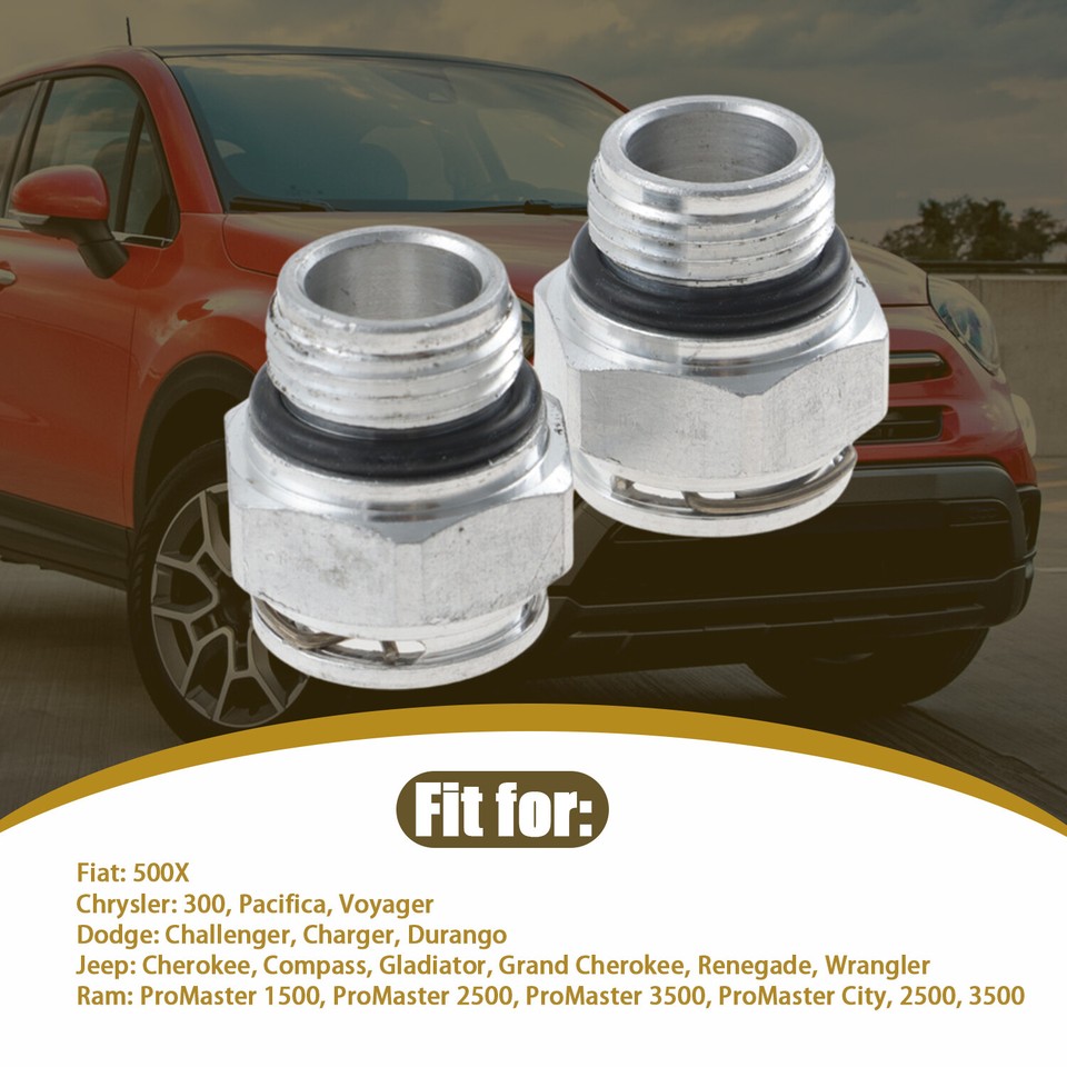 Transmission Quick Connect Cooler Line Fittings for Chrysler Jeep Dodge ...