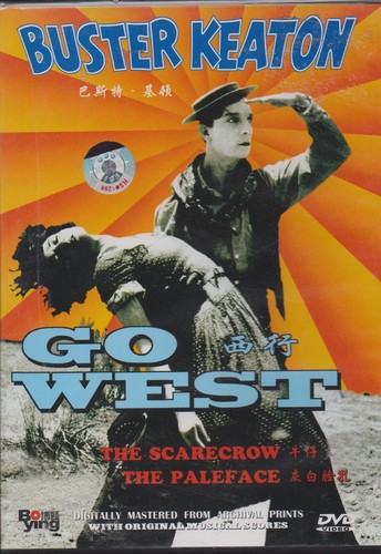 GO WEST DVD BUSTER KEATON INC THE SCARECROW & THE PALEFACE IMPORTED REGION FREE | eBay Australia