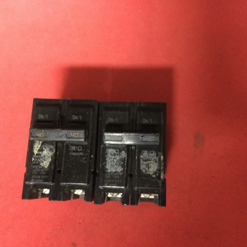 Challenger 2 Pole 40amp Circuit Breaker J-863 E7819 | eBay