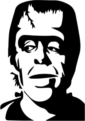 Herman Munster VINYL DECAL car bumper sticker window laptop cup ...