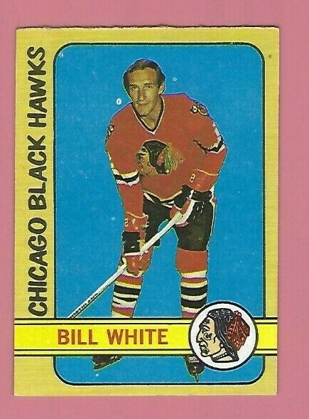 1972-73 TOPPS BILL WHITE HOCKEY CARD #40 | eBay