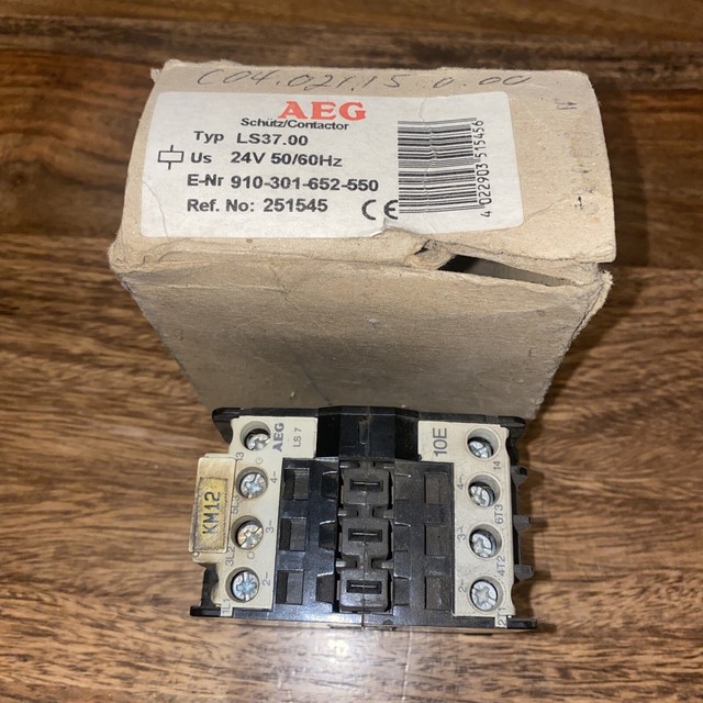 AEG Ls37.00 Contactor T46018 for sale online | eBay