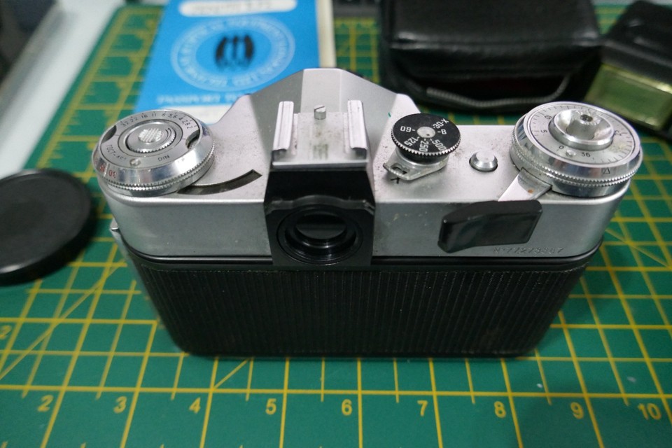 Vintage Zenit E 35mm Film Camera Helios-44 2/58 Lens 1980s Untested ...