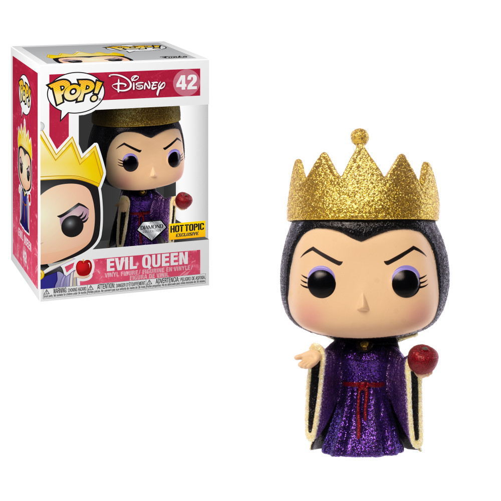 Funko Pop! Vinyl: Disney - Evil Queen - (Diamond Glitter) - Hot Topic ...