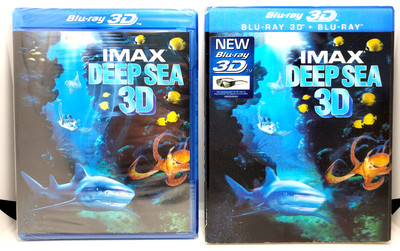 IMAX Deep Sea 3D (3D+Blu-ray+Rare Lenticular Slip Cover) | eBay