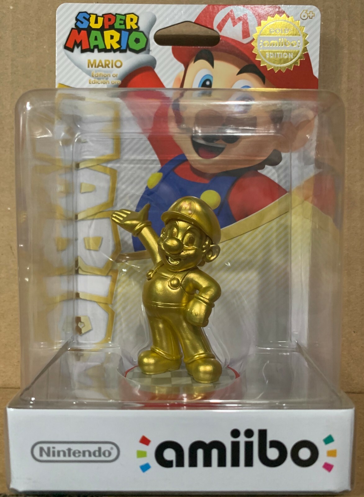 Gold Super Mario Amiibo Super Mario Bros Series Nintendo Wii U 3DS ...