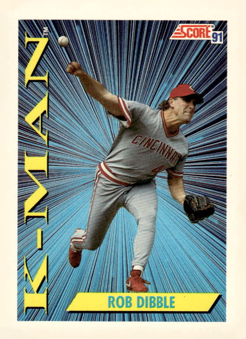 1991 Score #407 Rob Dibble | eBay