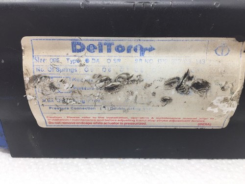 Deltorq 065 Air Pneumatic Valve Actuator | eBay