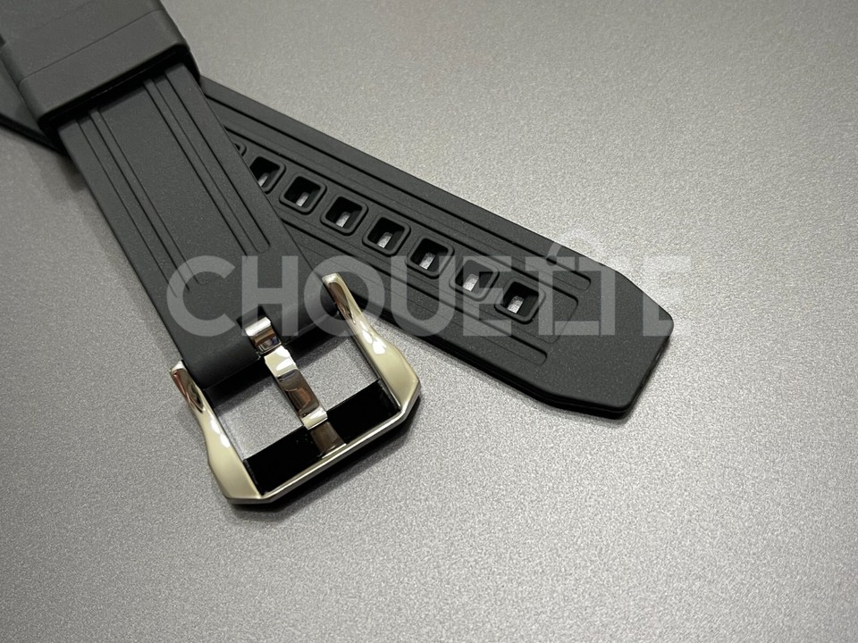 Citizen 22mm Black Rubber Watch Band Promaster Altichron BN5058-07E ...