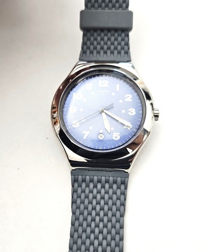 SWATCH New IRONY Big 2018 - YWS436 - Bluora - Slightly Used | eBay