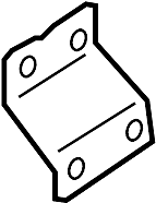 F3160-4rama Nissan Bracket Front Fender Lower RH F31604RAMA Genuine OEM ...