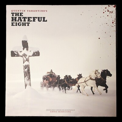 Quentin Tarentinos Hateful Eight Soundtrack Vinyl Record EX/VG++ | eBay