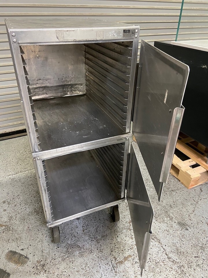 Stackable Enclosed Sheet Pan Bakery Cabinet Rack 12 Tray Per Box on ...