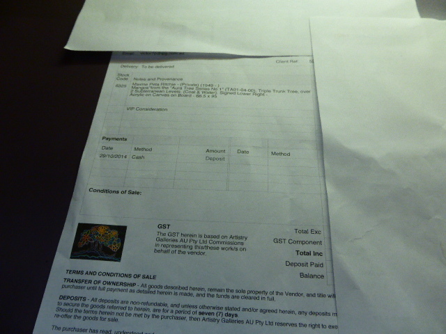 Maxine Peta Ritchie Mango's Aura acrylic on canvas on board PAINTING ...