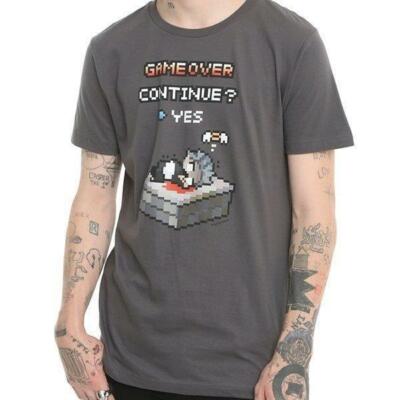 Game Over Continue ? Yes Video Gamer Mens T-Shirt Tee | eBay