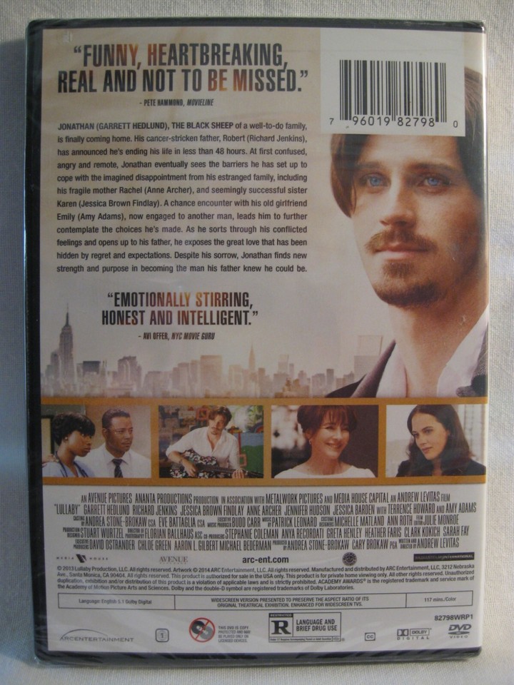 Lullaby (DVD, 2014) NEW! 796019827980| eBay