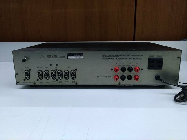 Luxman L-400 Integrated Amplifier for sale online | eBay