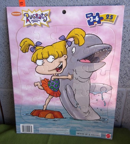 RUGRATS frame tray puzzle Nickelodeon preschool 2000 dolphin Angelica ...