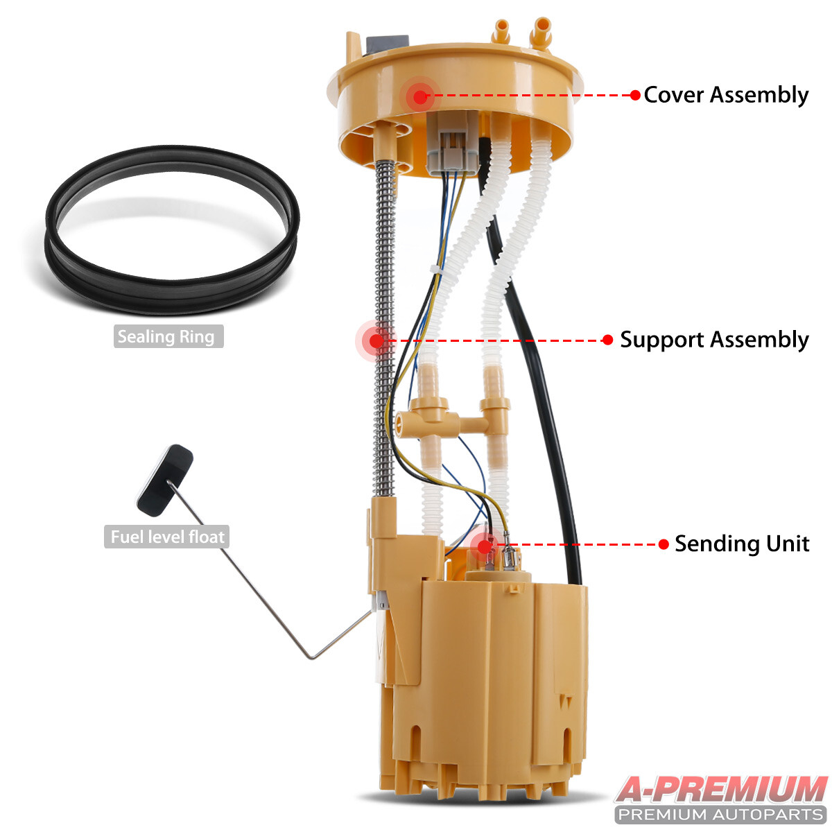 Fuel Pump Assembly W/ Sending Unit for Dodge Ram 2500 3500 1998-2004 5 ...