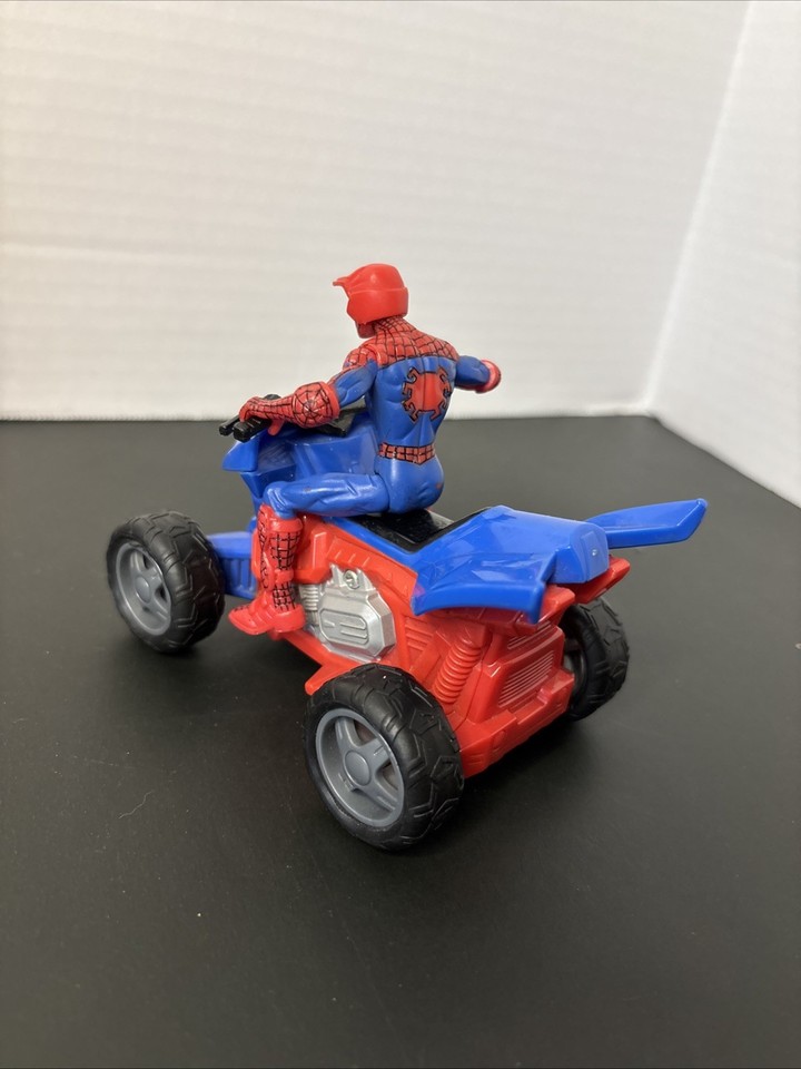 2009 Spider-Man & Spider Racer Zoom N' Go ATV - WORKS! | eBay