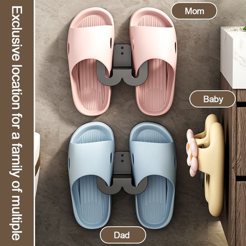 Space-saving Slippers Hanging Shelf Home Bedroom Storage Hook | eBay ...