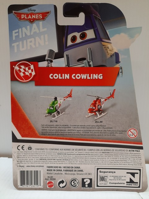 Disney Planes Movie Colin Cowling Racing Sports Network Mattel Blimp ...