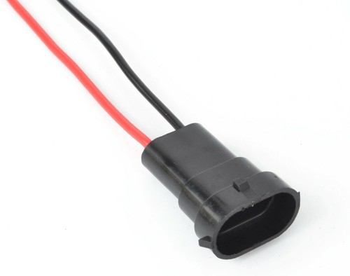 Wire Pigtail Male 886 H27 Two Harness Fog Light Replace Socket ...